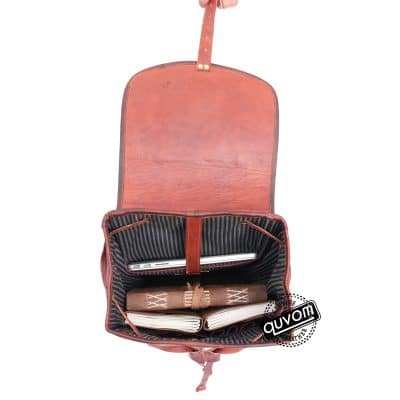 The Explorer Leather Rucksack Backpack – Quvom.com