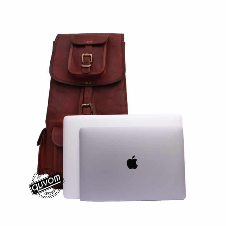 The Explorer Leather Rucksack Backpack – Quvom.com