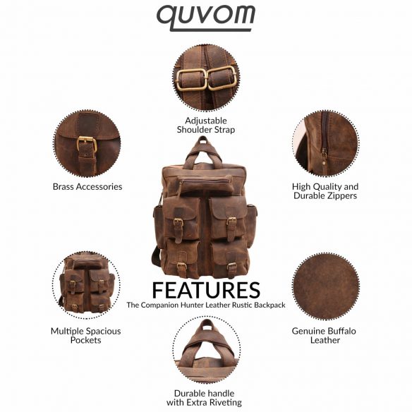 The Embracing Rustic Shoe Duffel and Backpack Combo (2 Bags + 1 ...