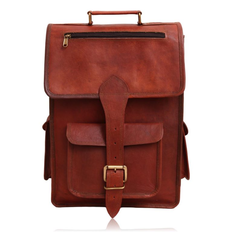 Ethan Vintage 2 in 1 Leather Backpack Messenger Bag – Quvom.com